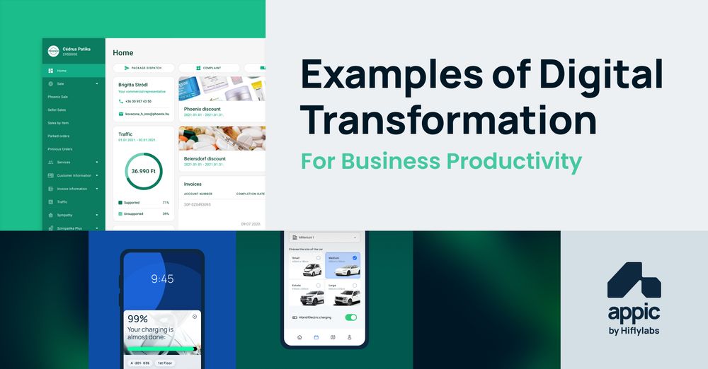 5 Digital Transformation Examples for Business Productivity