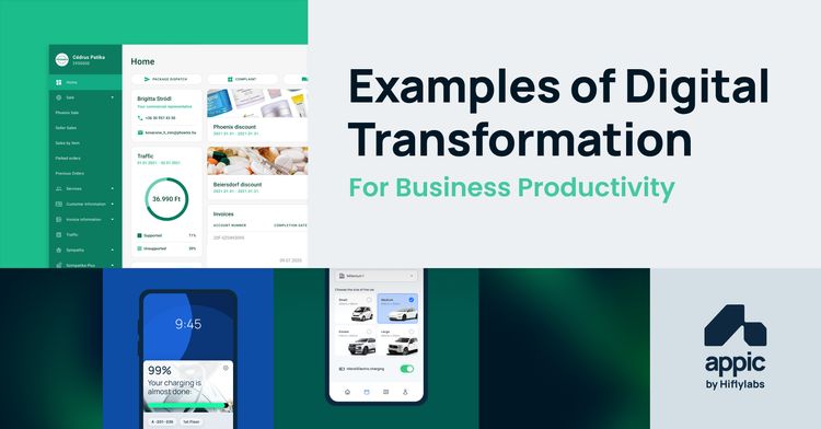 5 Digital Transformation Examples for Business Productivity
